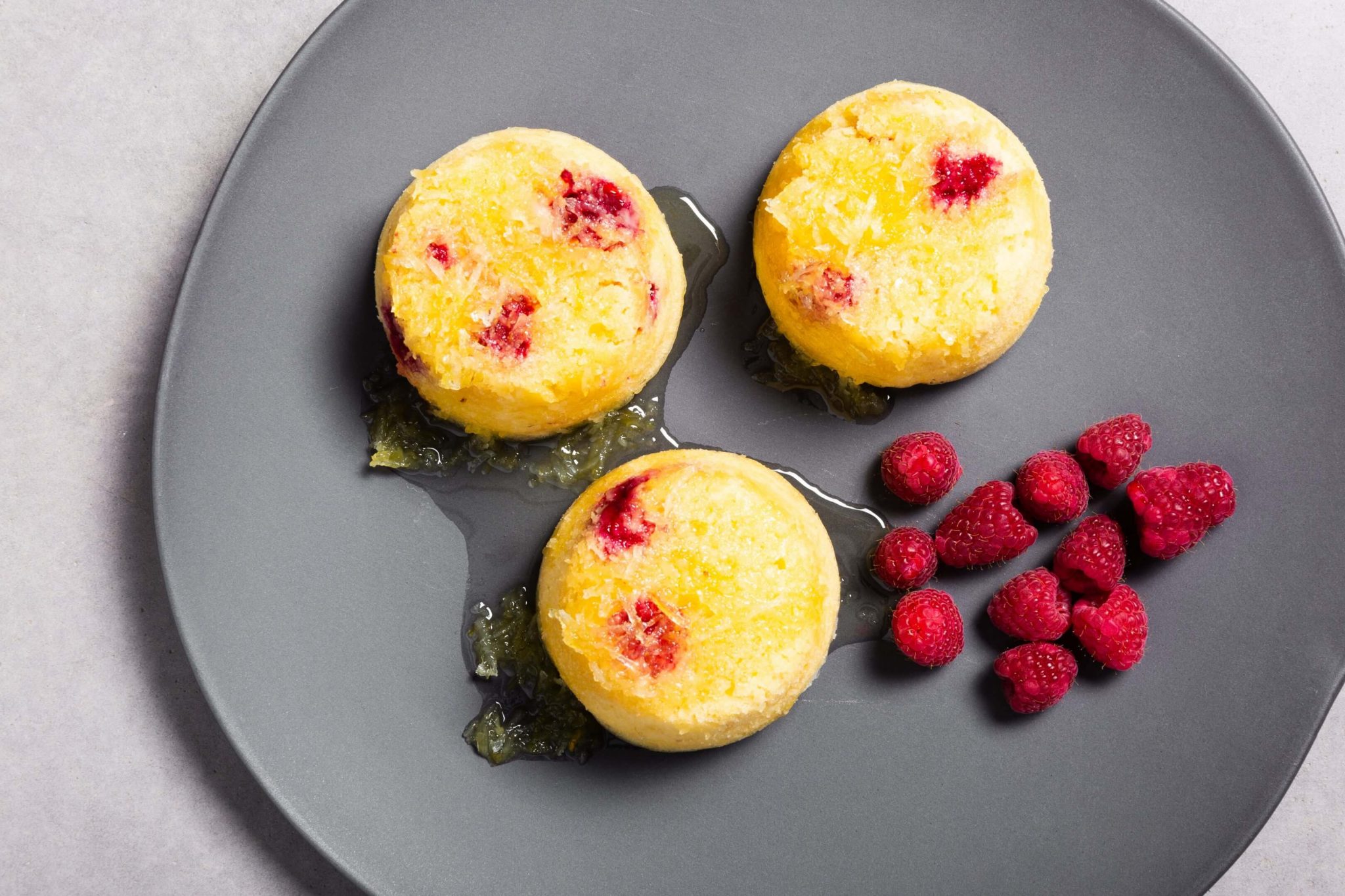 Recipe: Dairy Free Lemon & Raspberry Steam Cakes - UnserHaus